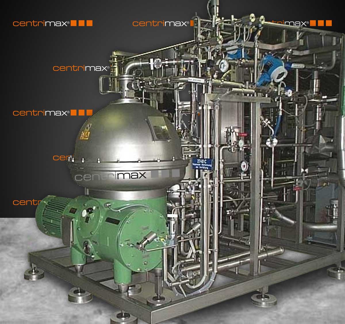 Stock - Self-cleaning Disc stack Centrifuges - GEA Westfalia Separator