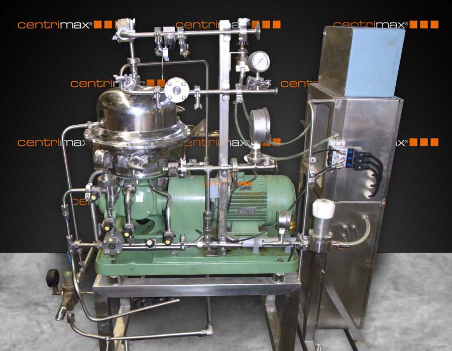 CSA 1-06-475 GEA Westfalia Separator Self-cleaning Disc stack Centrifuges