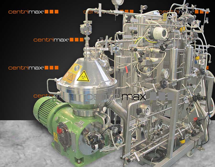 Stock - Self-cleaning Disc stack Centrifuges - GEA Westfalia Separator