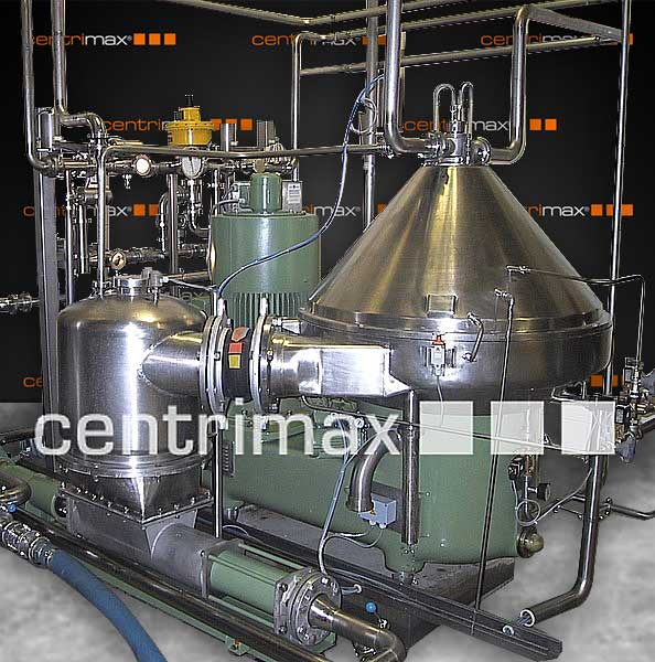 SA 100-36-777 GEA Westfalia Separator Self-cleaning Disc stack Centrifuges