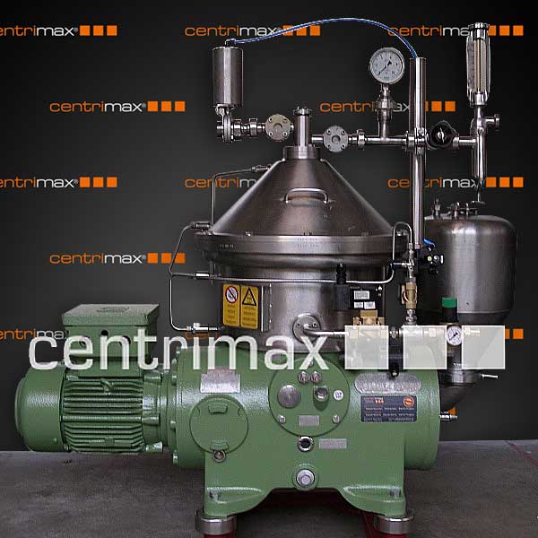 SA 19-06-076 GEA Westfalia Separator Self-cleaning Disc stack Centrifuges