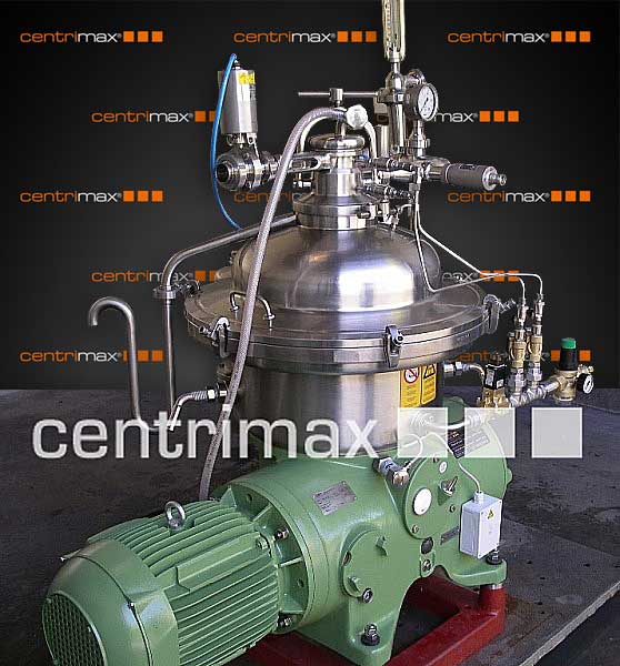 SA 20-47-076 GEA Westfalia Separator Self-cleaning Disc stack Centrifuges